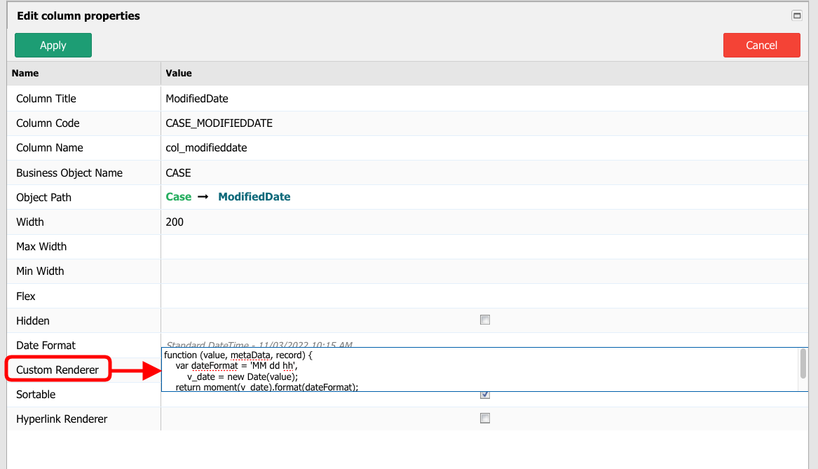 How To Set the Date Format in MDM Search Columns
