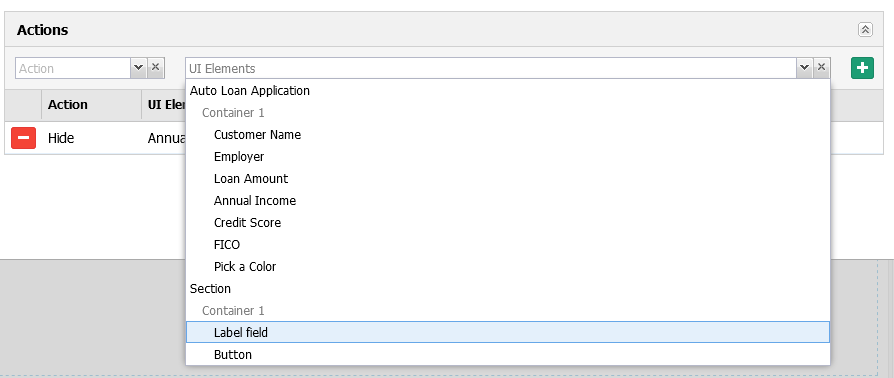 Use of Standard Rules in MDM Forms